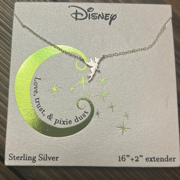Jewelry | Tinkerbell Sterling Silver Necklace | Poshmark